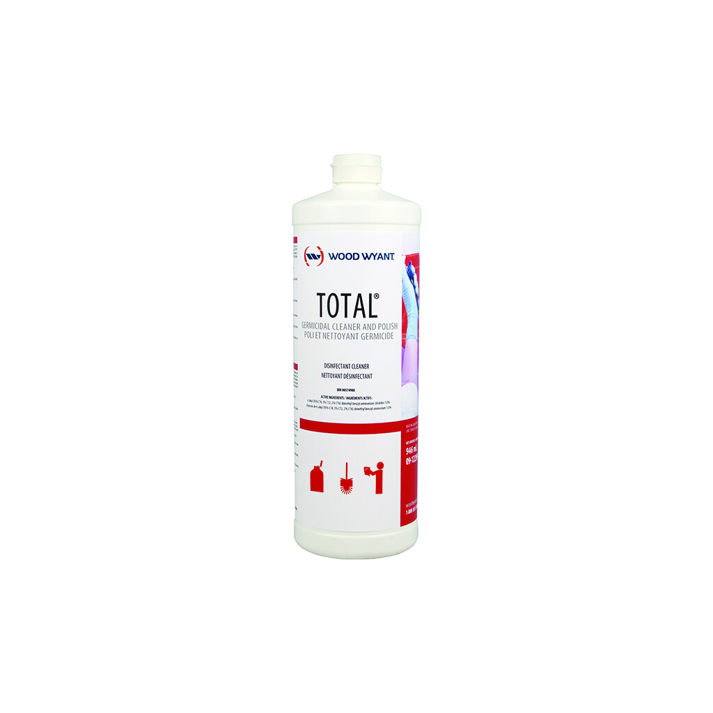Produit TOTAL poli et nettoyant germicide | Groupe Sani Marc