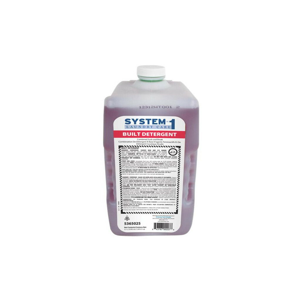 Produit SYSTEM-1 LAUNDRY CARE BUILT DETERGENT | Groupe Sani Marc